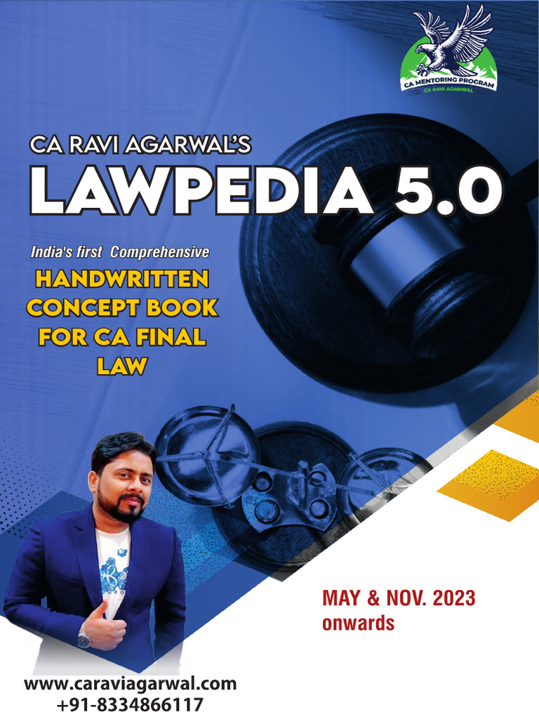 CA Final LAWPEDIA 5.0 by CA Ravi Agarwal-3 | Download Free PDF | Arbitration | Mediation