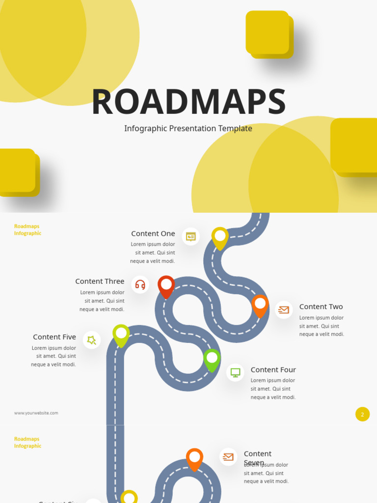 Roadmaps Presentation | PDF | Graphic Design