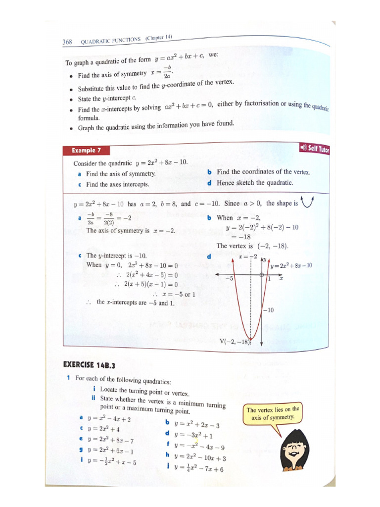 Quadratic Functions Chapter 14 | PDF