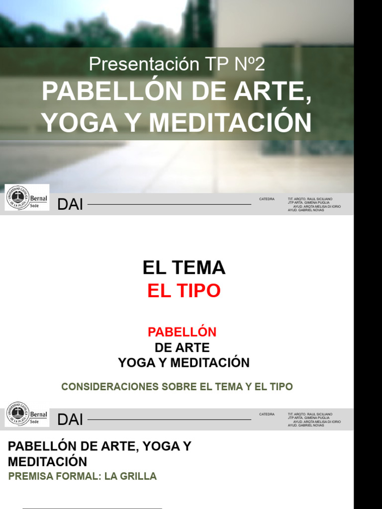 Diseño 1 Presentacion TP N2 | PDF | Geometría