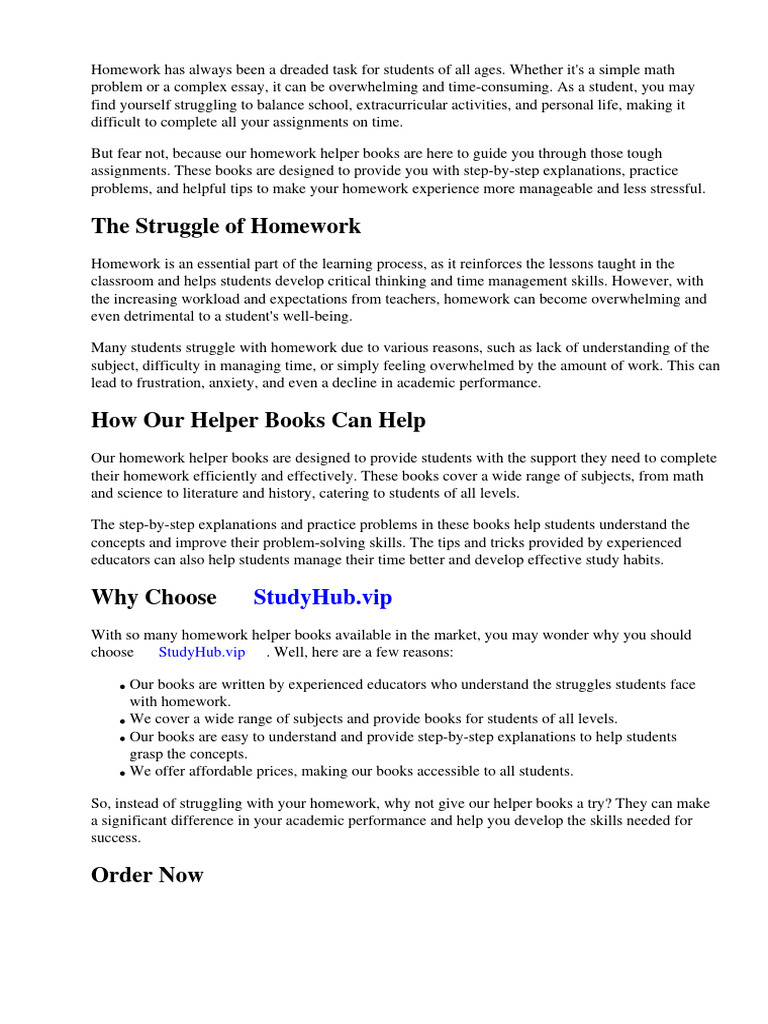 Homework Helper Books | PDF | E Bay | Homework