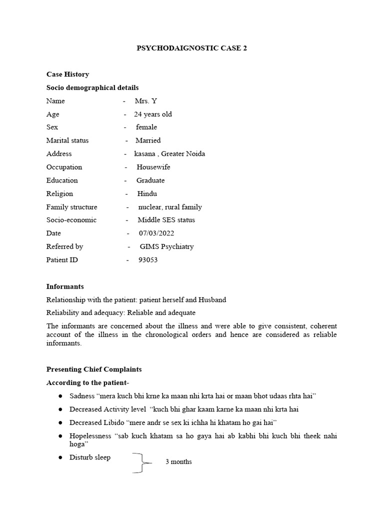 Caae 2 Babli | Download Free PDF | Mood Disorders | Bipolar Disorder