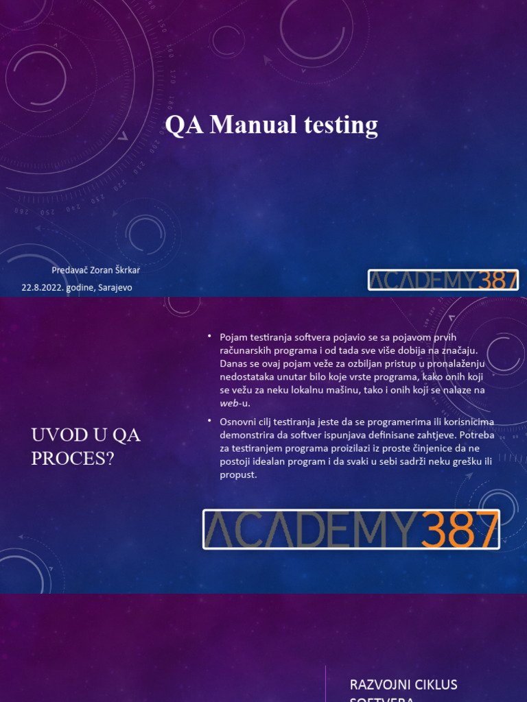 QA Manual Testing | PDF