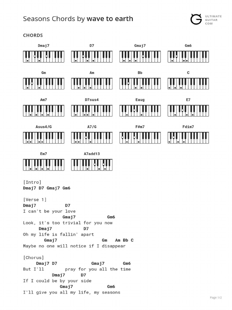 Seasons Chords | PDF