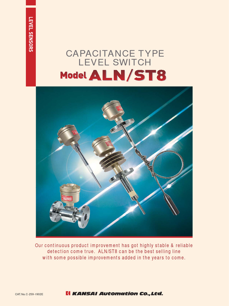Intempco Capacitance Level Switch Overview | PDF | Electrical ...