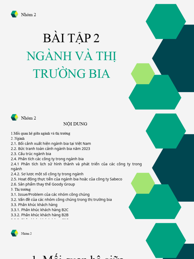 Bài tập 2 - QHCC - Nhóm 2 | PDF