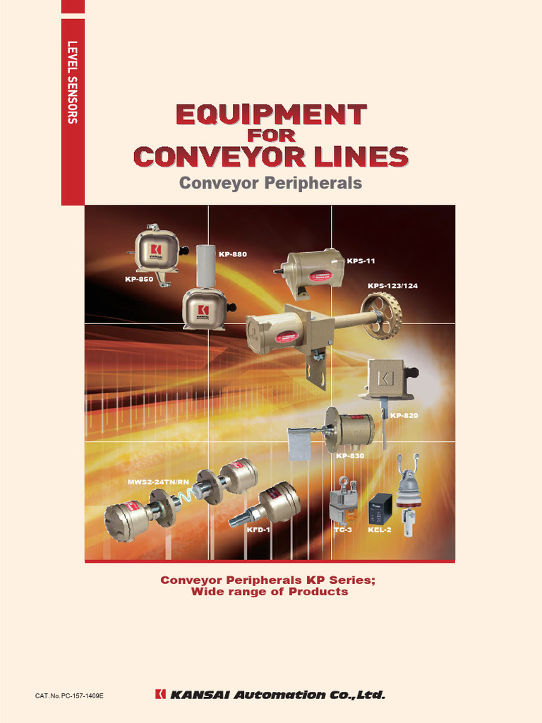 Conveyor Peripheral | PDF | Sensor | Switch