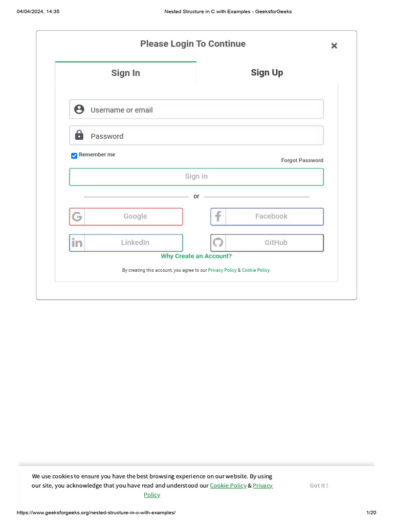Nested Structure in C With Examples | PDF | Http Cookie | Control Flow