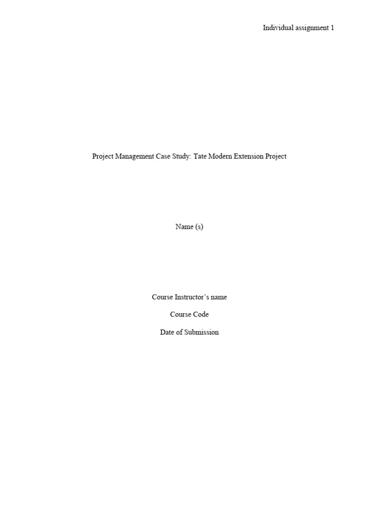 project-management-case-study-tate-modern-extension-project-pdf
