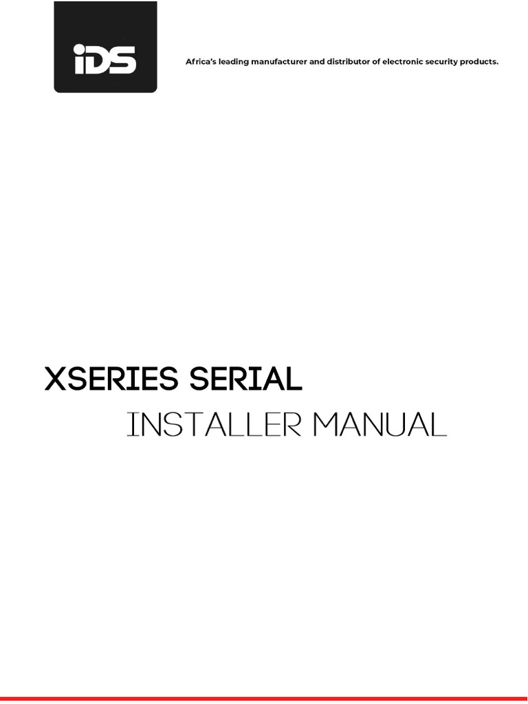 IDS XSeries Serial Installer Manual 700-678-02B | PDF | Icon (Computing) | Computer Engineering