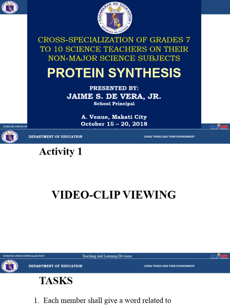 Protein Systhesis | PDF | Rna | Ribosome
