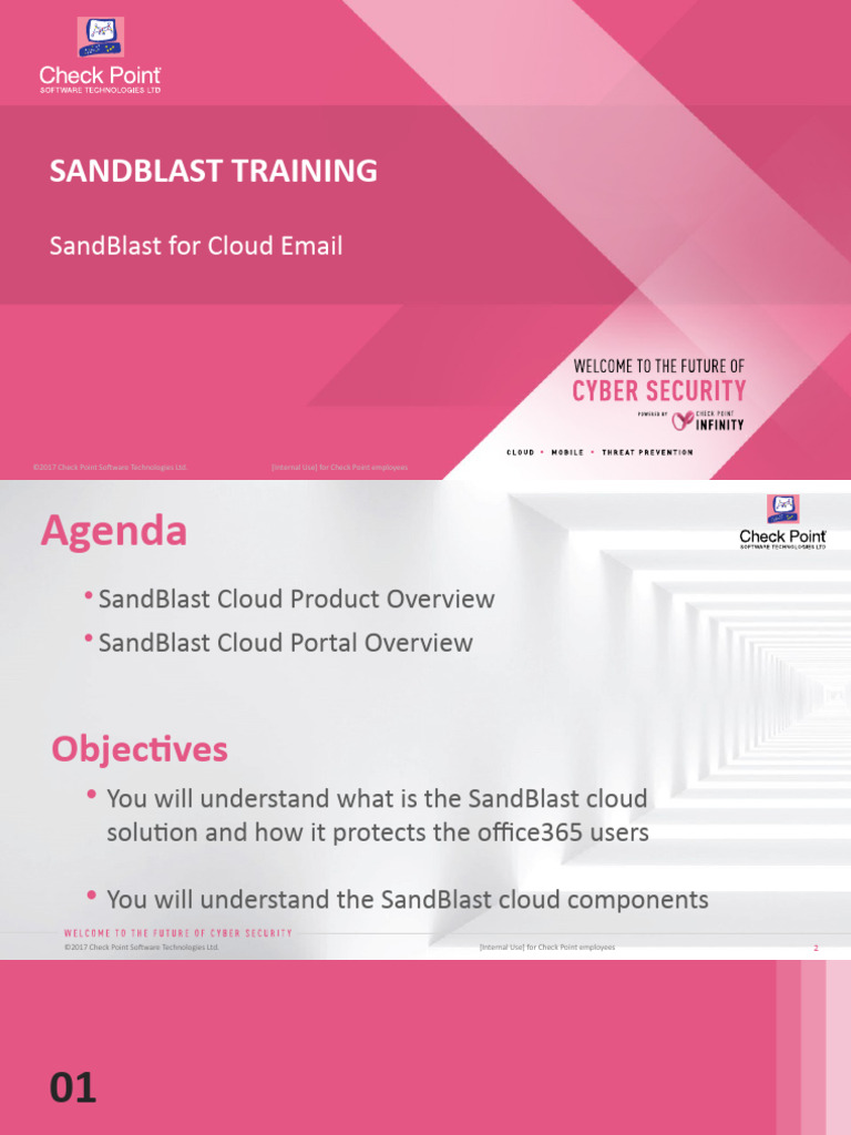 Day1-06-CCSBA-SandBlast For Cloud Email-V7.3-169 | PDF | Malware | Cloud Computing
