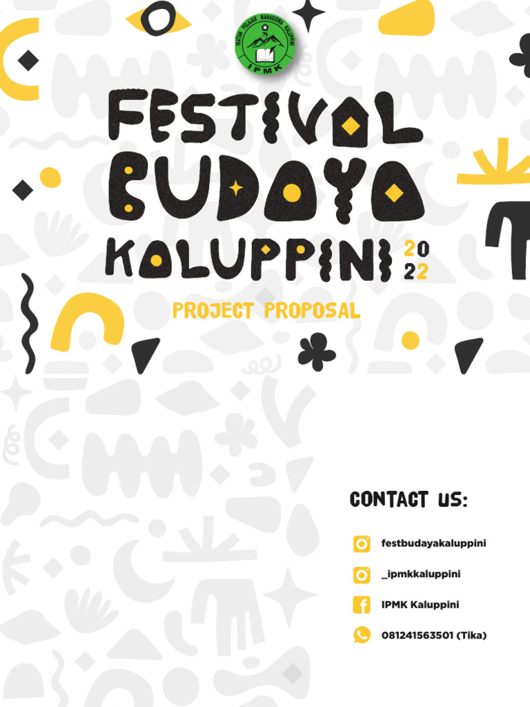 Proposal Festival Budaya Kaluppini 2022 | PDF
