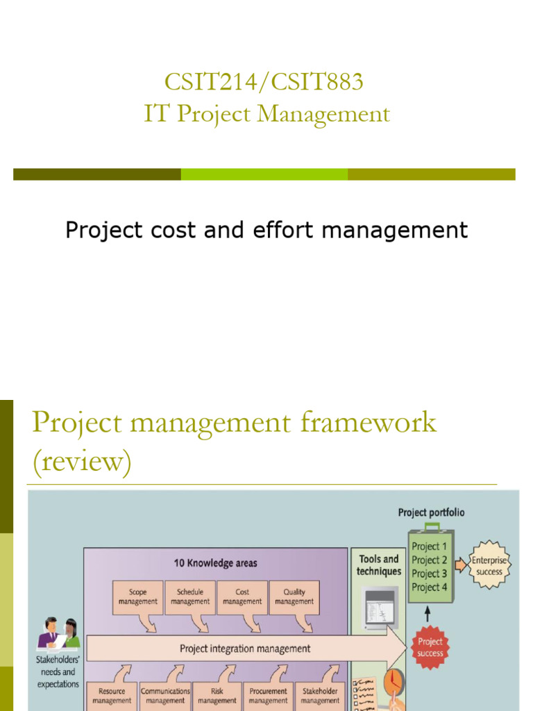 6.project Cost and Effort Management | PDF | Database Transaction | Computer File
