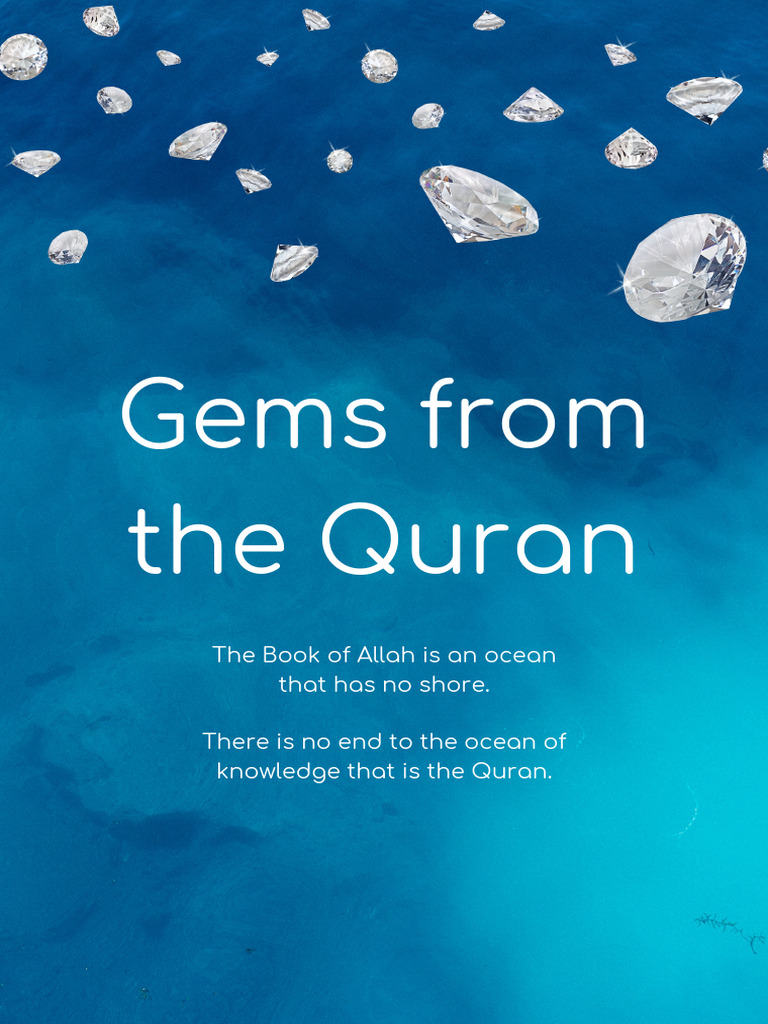 Gems From The Qur'an | PDF | God In Islam | Quran