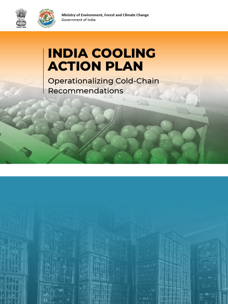 India Cooling Action Plan ICAP Operationalizing | PDF | Refrigerator ...