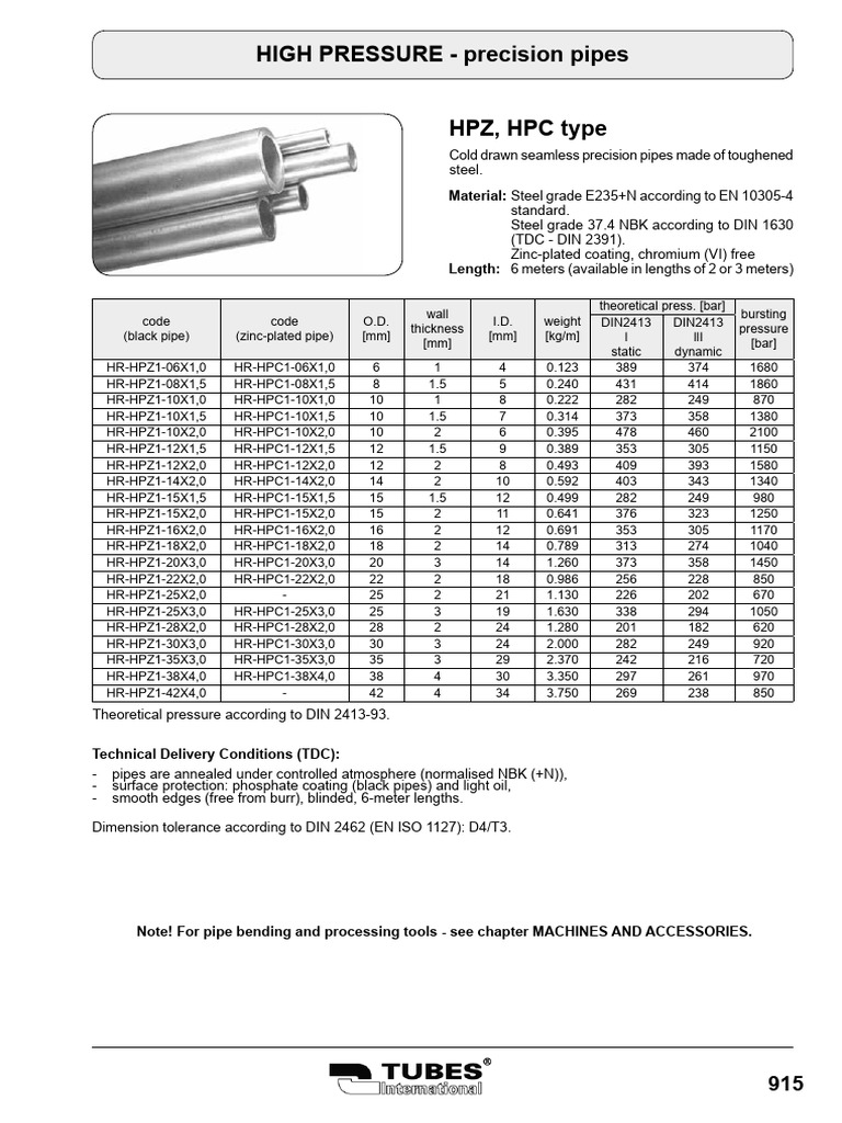 Precision Pipes | PDF | Pipe (Fluid Conveyance) | Metals