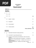 Grade 11 Life Sciences Remote Learning Guide | PDF | Cellular ...