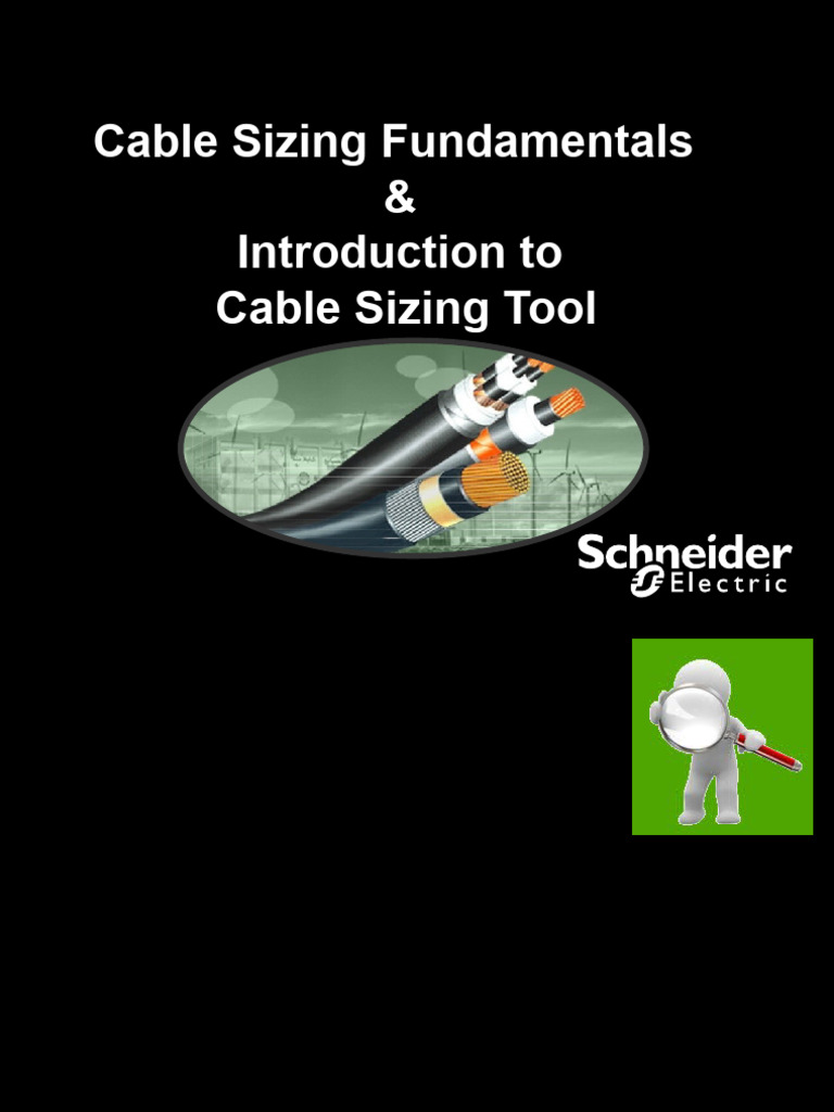 Cable Sizing | PDF | Electrical Conductor | Building Engineering