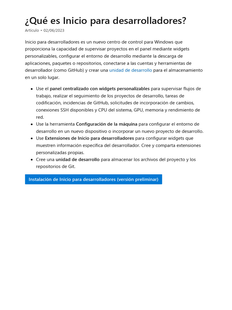 Windows Dev Environment 14 | PDF