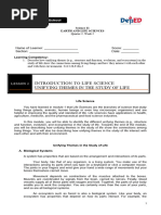 Unifying Themes in The Study of Life | PDF | Cell (Biology) | Evolution