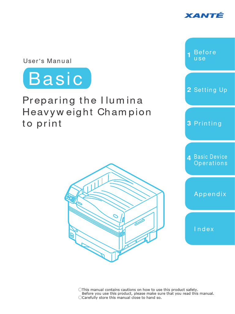 Xante HWC Basic User Manual | PDF | Microsoft Windows | Printer (Computing)