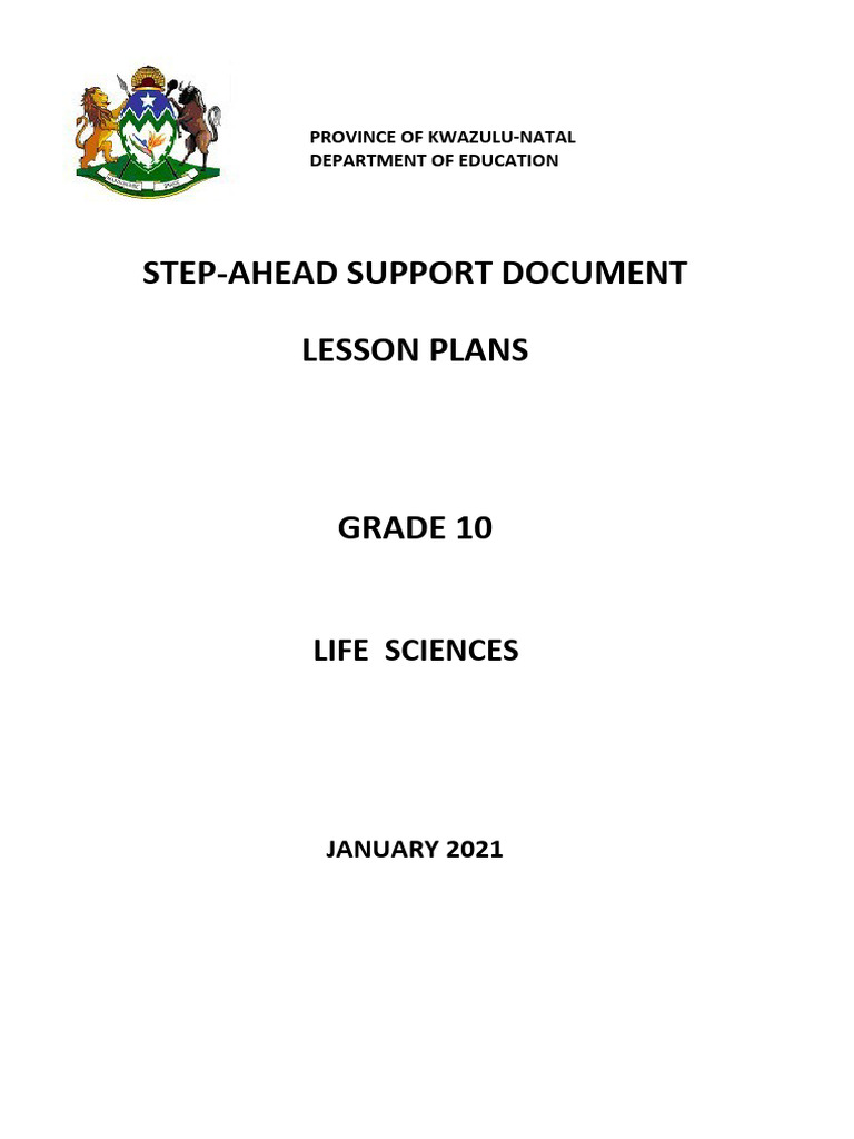 Life Sciences Grade 10 Lesson Plans | PDF | Atrium (Heart) | Heart