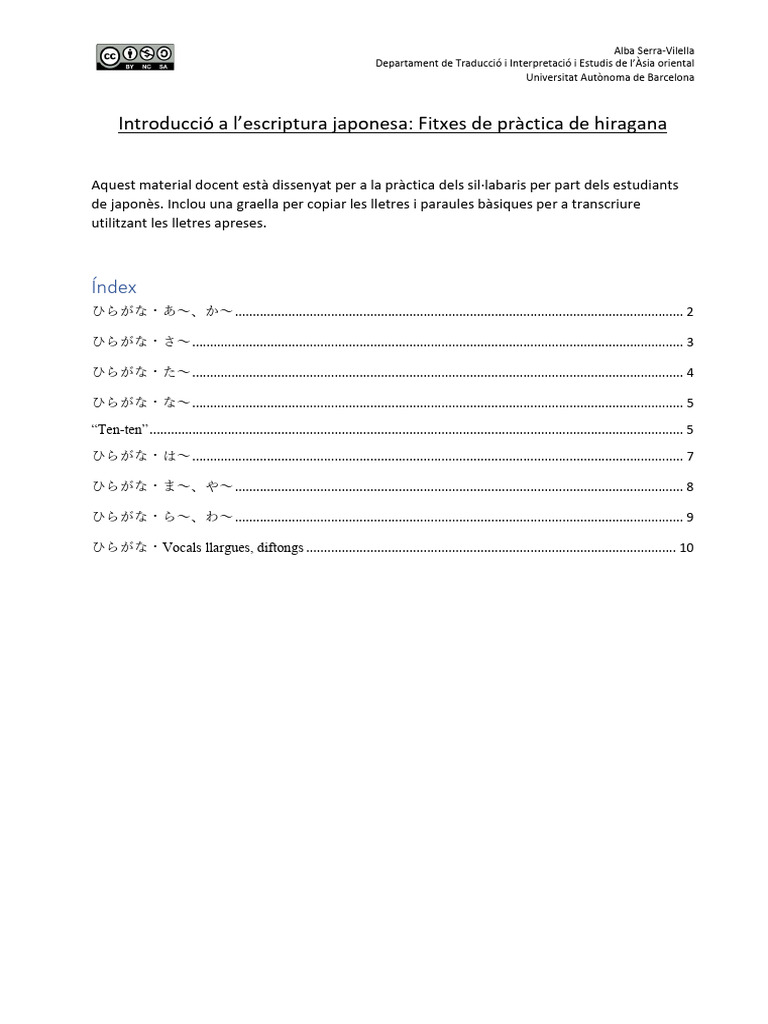 introducci-a-l-escriptura-japonesa-fitxes-de-pr-ctica-de-hiragana-pdf
