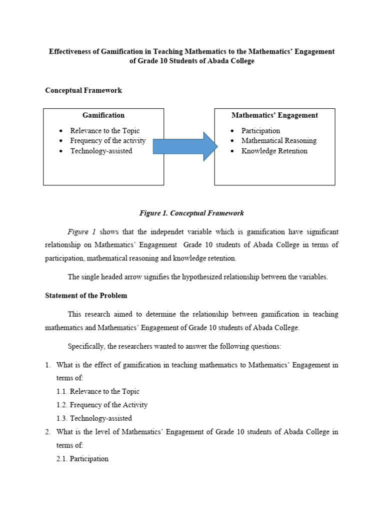 Thesis Proposal 1 | PDF | Learning | Teaching Mathematics