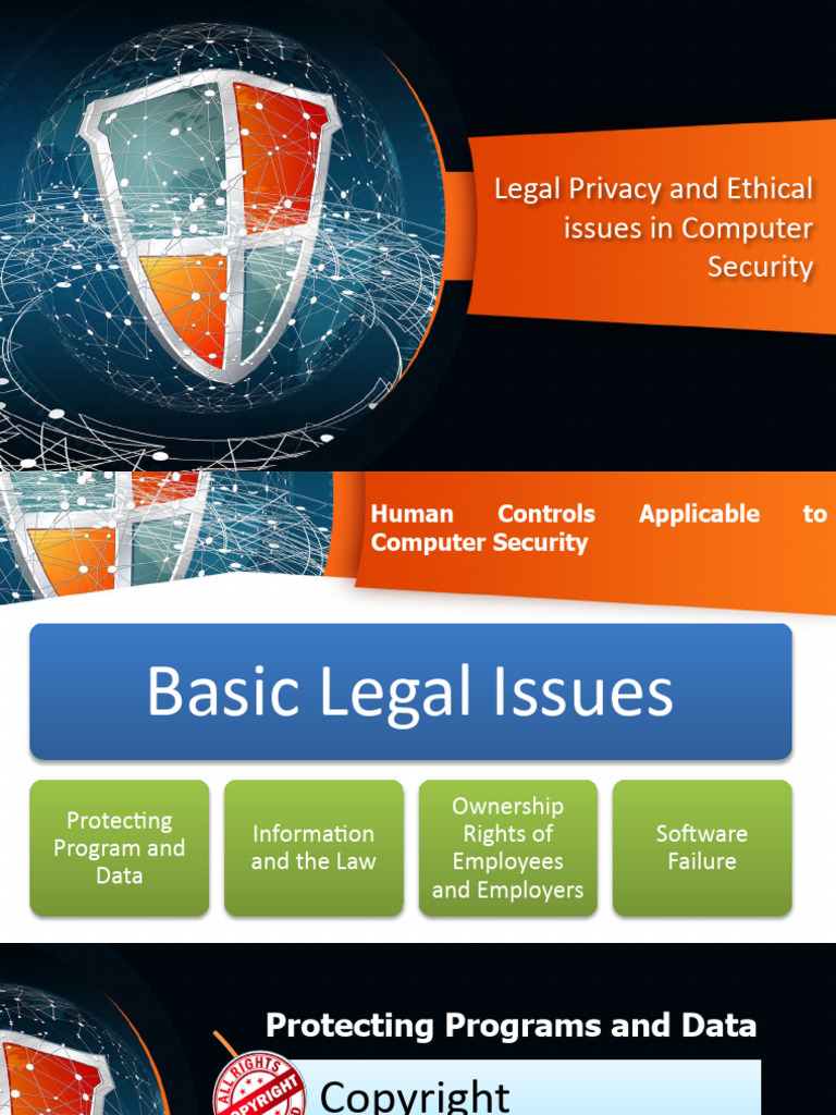 Legal and Ethical Issues in Computer Security | PDF | Patent | Invention