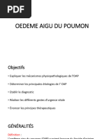 OAP Cardiogénique : Conduite et Évaluation | PDF | Insuffisance ...