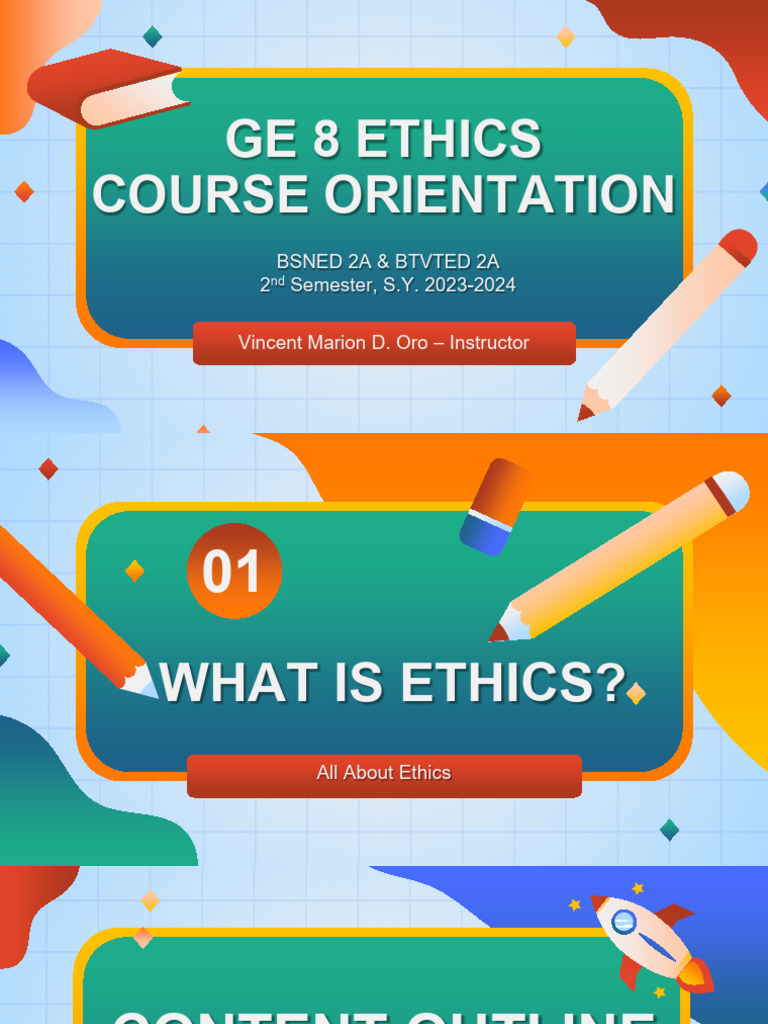 GE8 Ethics | PDF | Morality | Virtue