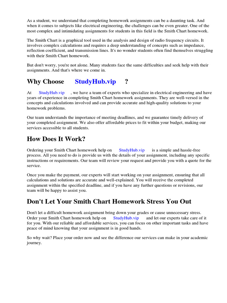 Smith Chart Homework | PDF | Telecommunications Engineering ...