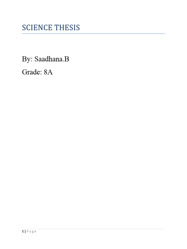Science Thesis Presentation | PDF | Solar System | Natural Satellite