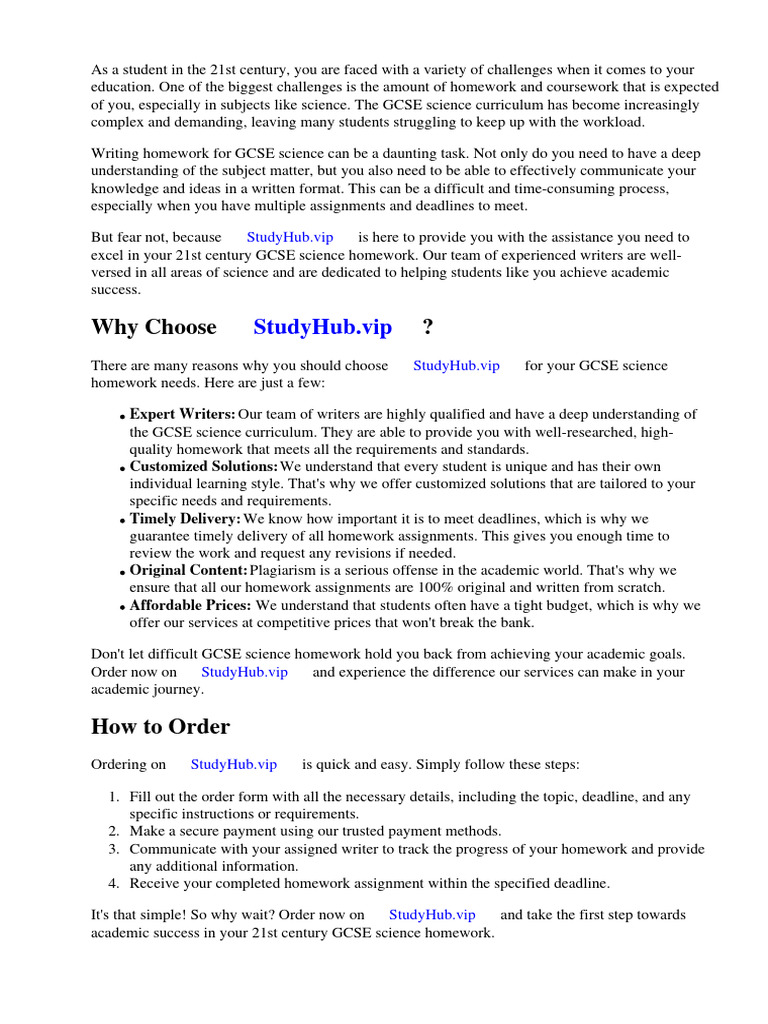 21st Century Gcse Science Homework | PDF | Google Play | Facebook