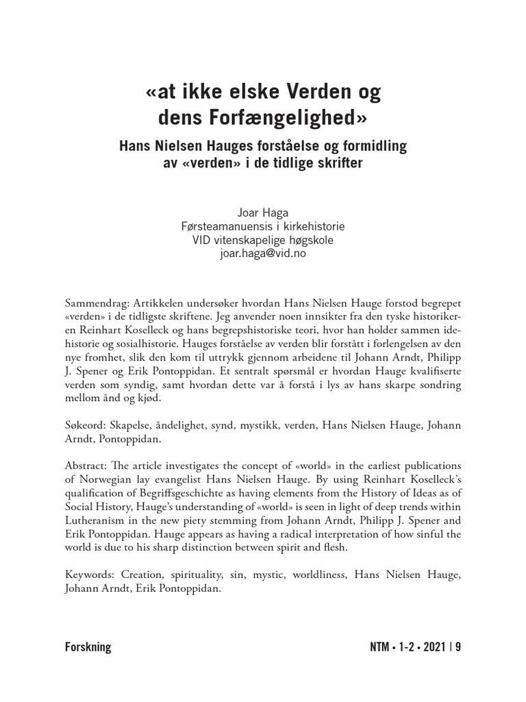 A24 at Ikke Elske Verden Hauge | PDF