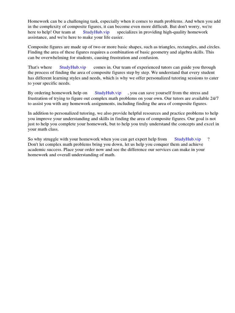 Lesson 3 Homework Practice Area of Composite Figures | PDF | Area | Shape