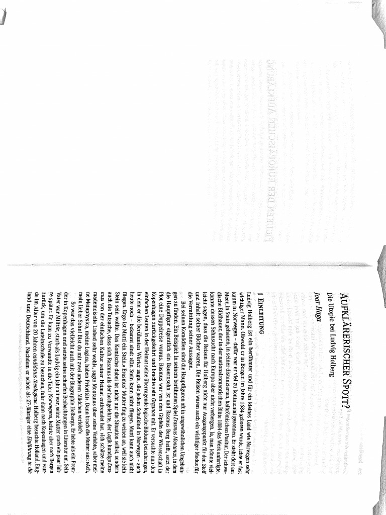 A17 Utopie Holberg | PDF