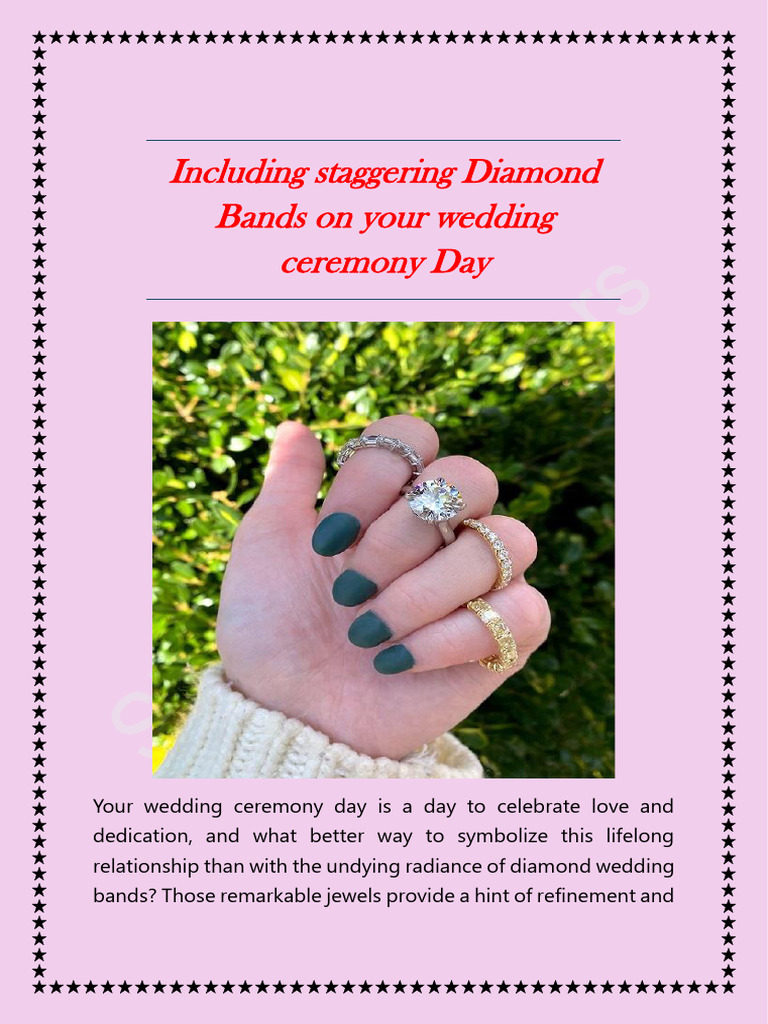 Stunning Diamond Wedding Bands Guide | PDF | Jewellery | Softlines (Retail)