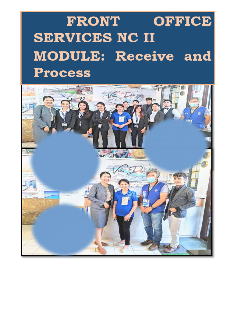 Fos Receive & Process Reservations 2 | PDF | Learning | Hotel