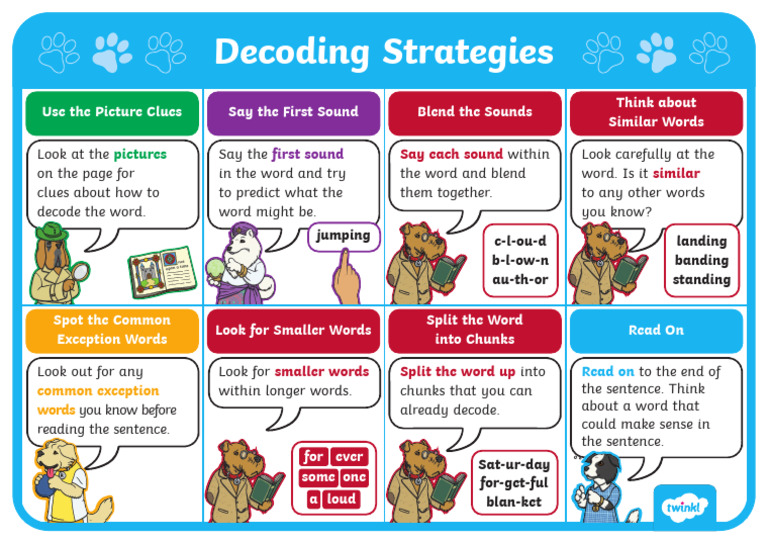 Decoding Strategies for Early Readers | PDF