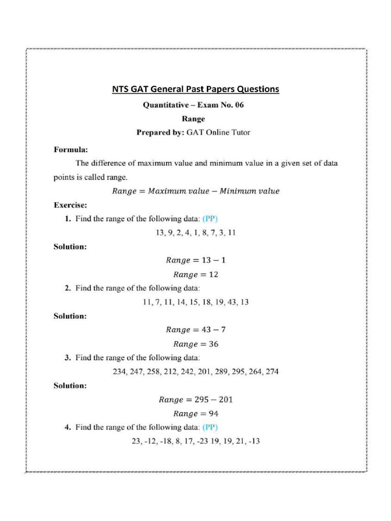 Quantitative Exam No.6 | PDF