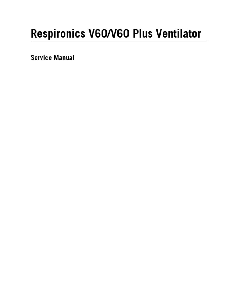 V60 Service Manual Version P | PDF