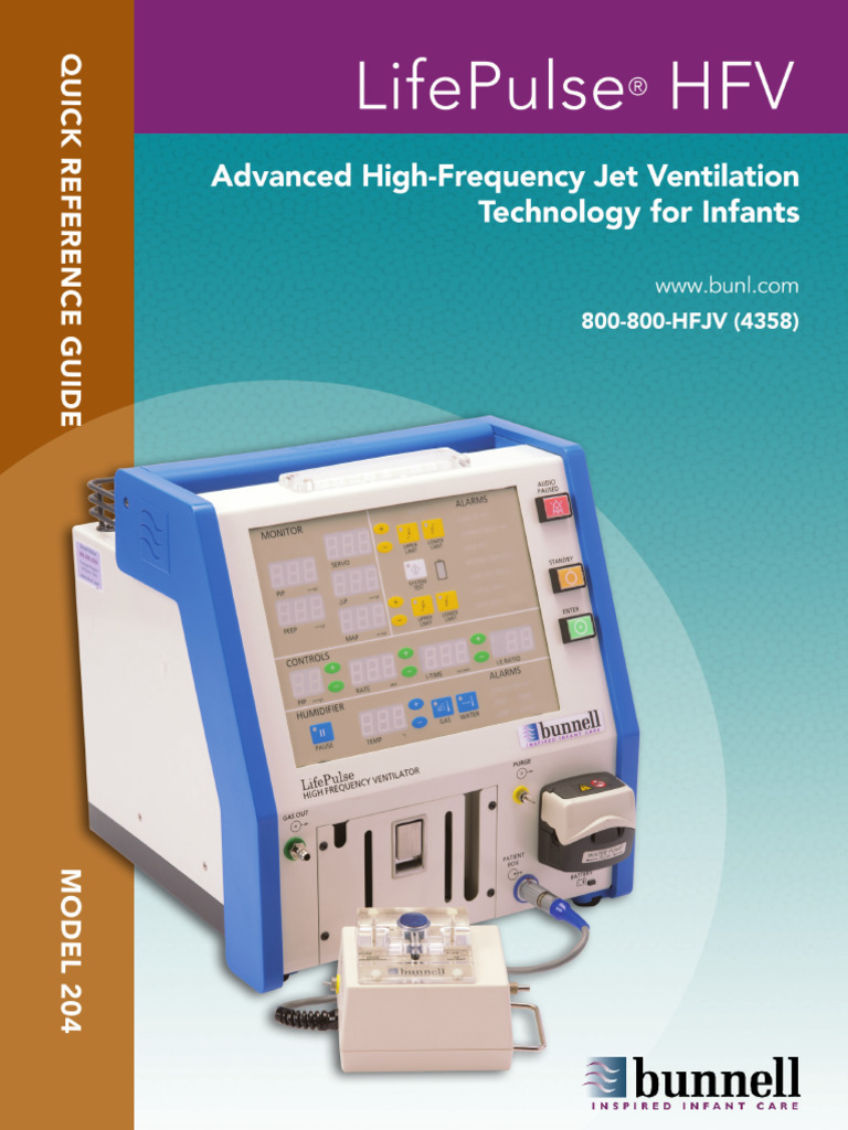 Bunnell Life Pulse 204 Quick Reference Guide | PDF | Respiration ...