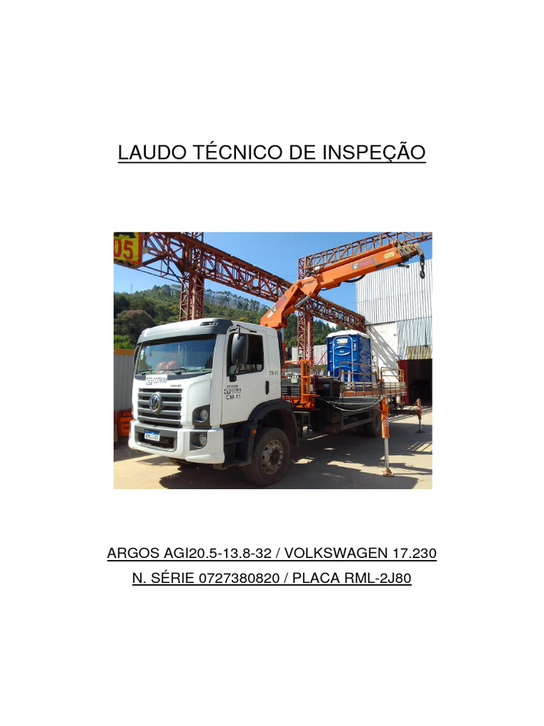 Laudo Completo Rml-2j80 | PDF