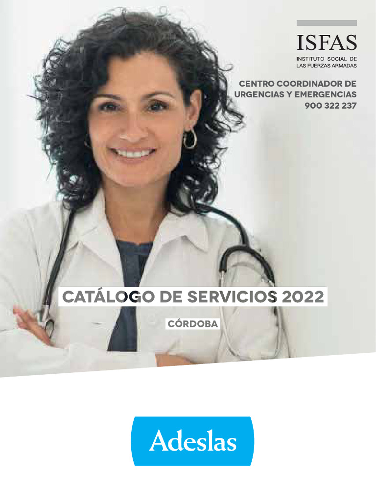 Córdoba - Catálogo de Servicios - Isfas | PDF | Hospital ...