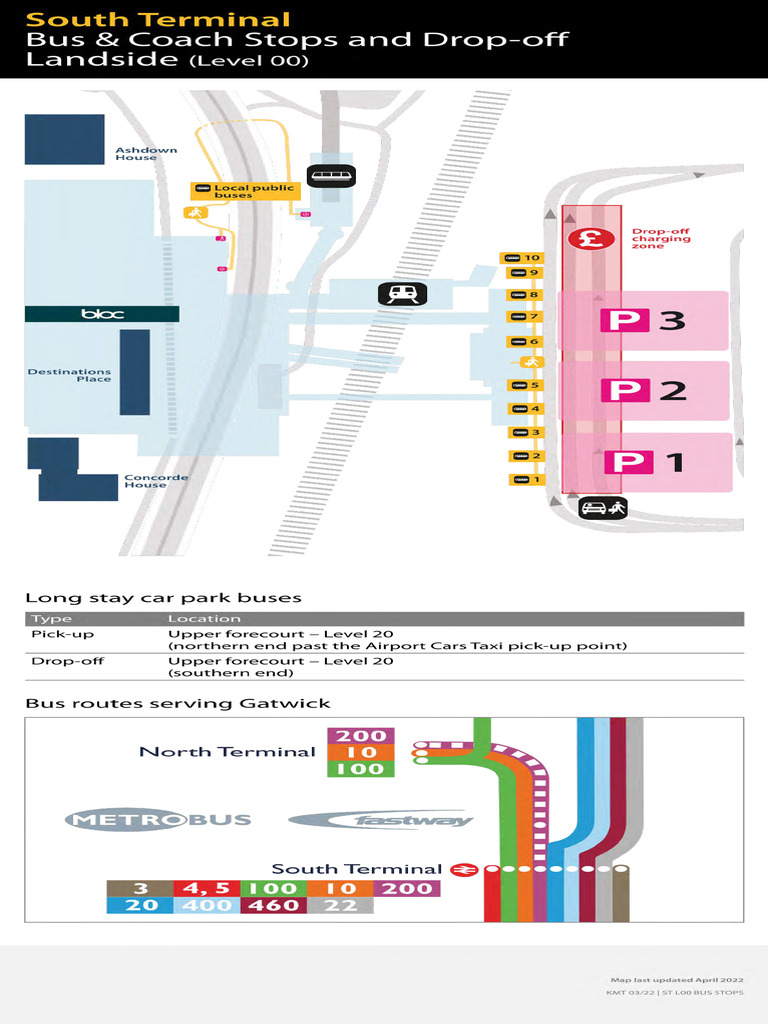 South Terminal Up To Date Maps | PDF