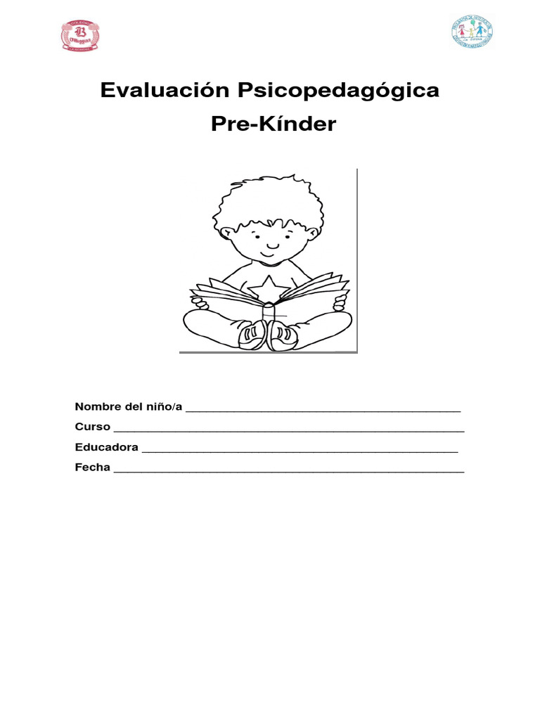 Prueba Pre Kinder | PDF