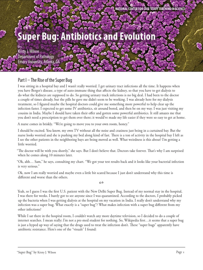 super_bug | PDF | Antimicrobial Resistance | Bacteria