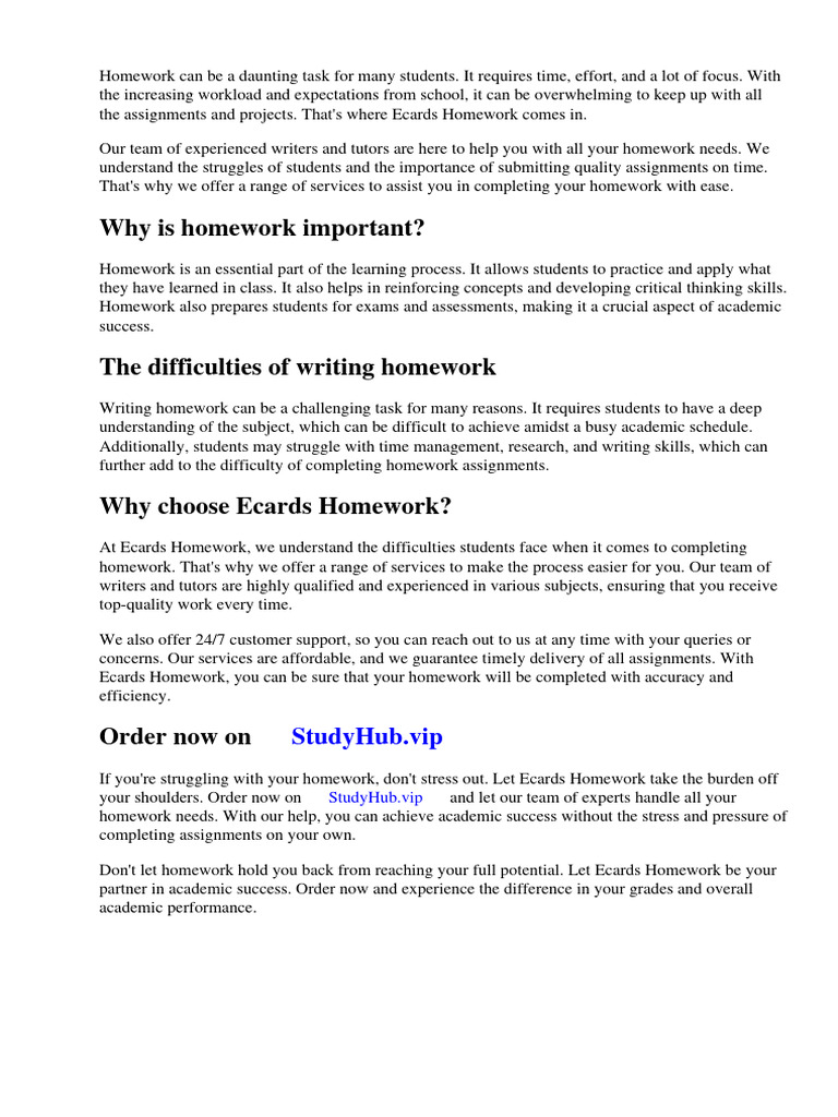 Ecards Homework | Download Free PDF | Homework | Jokes